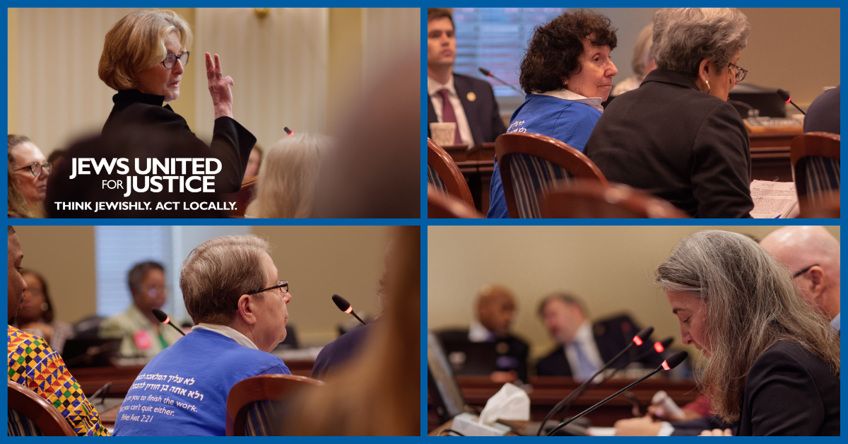 Maryland General Assembly Testimony Guide - Jews United for Justice