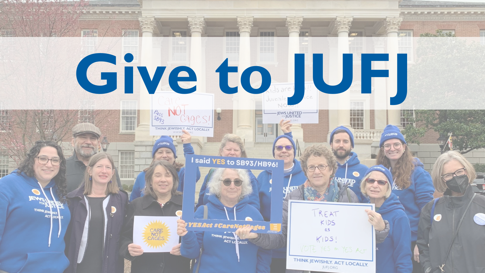 Give to JUFJ - Jews United for Justice
